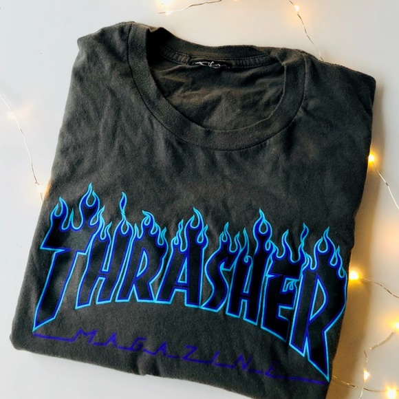 Thrasher | Tops | Thrasher Magazine Logo Tee Size S | Poshmark
